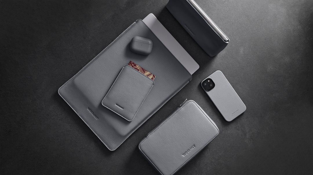 Journal | Grey - our newest leather color - by WOOLNUT