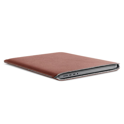 Leather Sleeve for 16-inch MacBook Pro | Shop now – WOOLNUT
