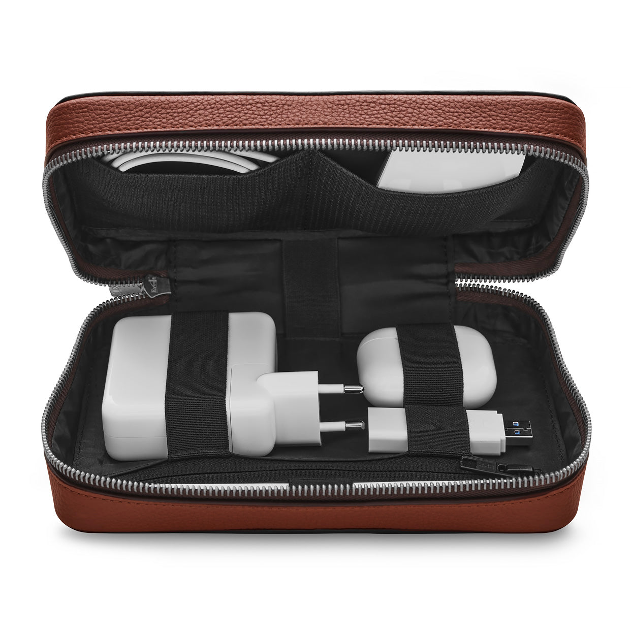 Leather Tech Organizer | Shop now – WOOLNUT